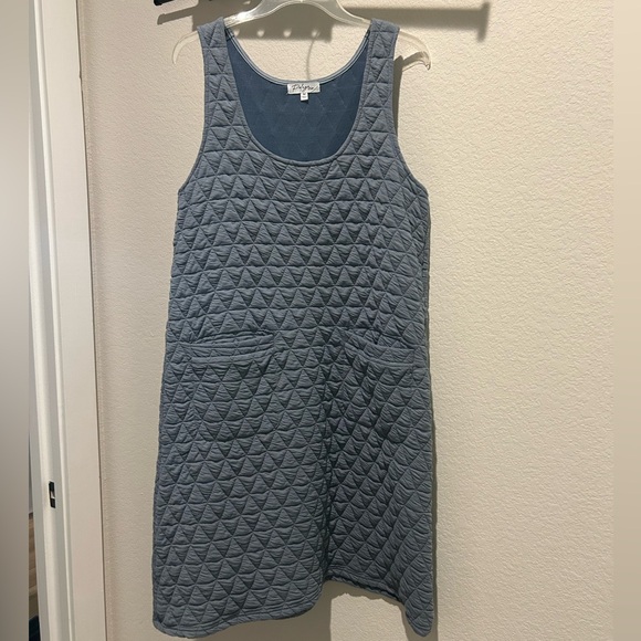Polagram | Dresses | Polagram Blue Diamondpatterned Top | Poshmark
